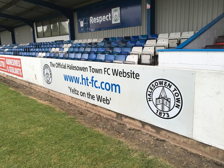 Halesowen Town FC - Spencer Signs